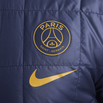 Paris Saint-Germain Men's Nike Fleece-Lined Hooded Jacket. Nike NL