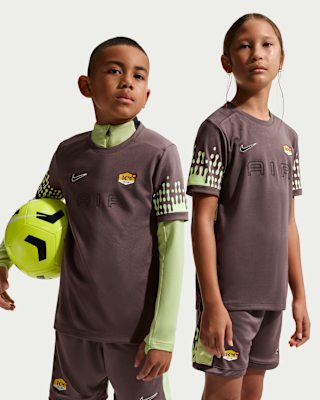 Kylian Mbappé Academy Older Kids' Dri-FIT Short-Sleeve Football Top ...
