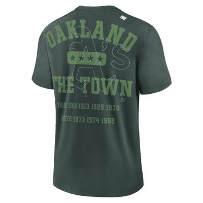 Playera para hombre Nike Statement Game Over (MLB Oakland Athletics ...
