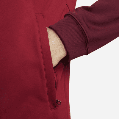 Qatar Academy Pro Men's Knit Football Jacket. Nike LU