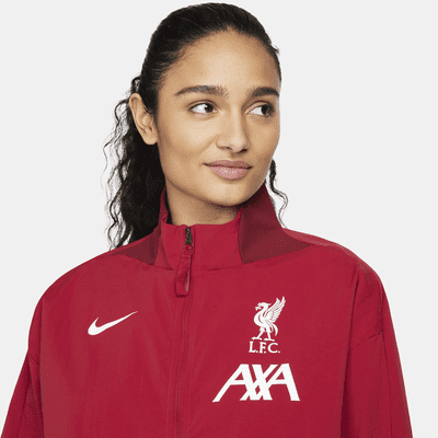 Liverpool F.C. Women's Nike Dri-FIT Football Jacket. Nike NL