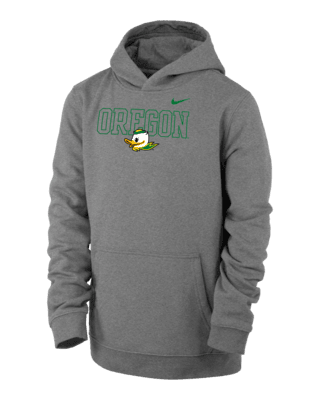 Oregon Club Fleece Big Kids' (Boys') Nike College Hoodie. Nike.com