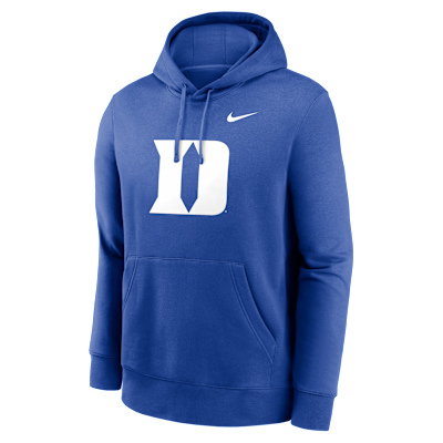 Sudadera con gorro sin cierre universitaria Nike para hombre Duke Blue Devils Primetime ...