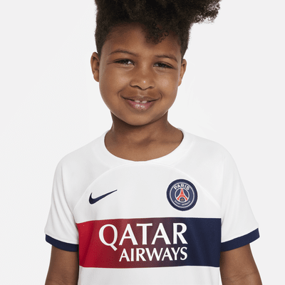 Paris Saint-Germain 2023/24 Away Younger Kids' Nike Dri-FIT 3-Piece Kit ...