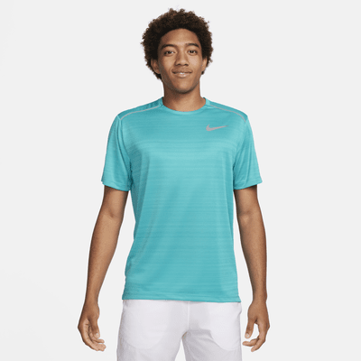 Nike Miler Kurzarm-Laufoberteil für Herren. Nike DE