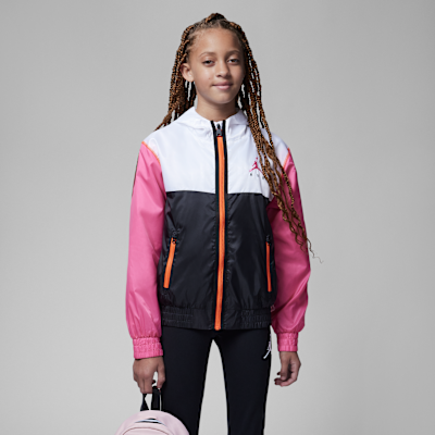 Jordan Older Kids' Colour-block Hooded Windbreaker. Nike LU