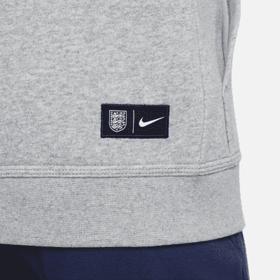 England National Team Club Older Kids' Nike Football Full-Zip Hoodie ...