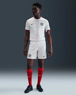 Short de foot replica Nike Dri-FIT Chelsea FC 2025/26 Stadium Extérieur ...