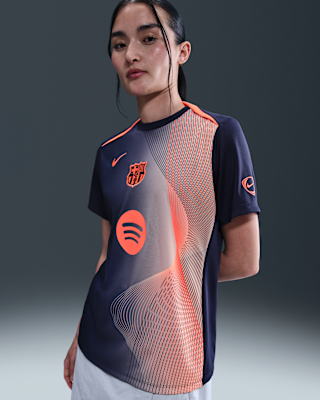 Playera de fútbol Nike Dri-FIT Total 90 para antes del partido para ...