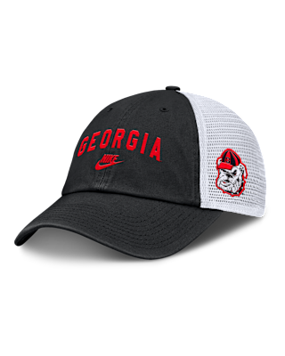 Gorra de rejilla universitaria Nike ajustable para hombre Georgia ...