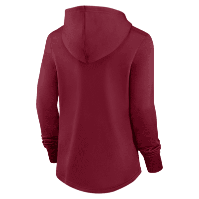Sudadera con gorro sin cierre para mujer Nike Therma Pregame (MLB ...
