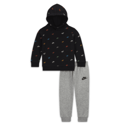 Nike Sportswear Club Printed Hoodie Set zweiteiliges Fleece-Set für Babys. Nike DE