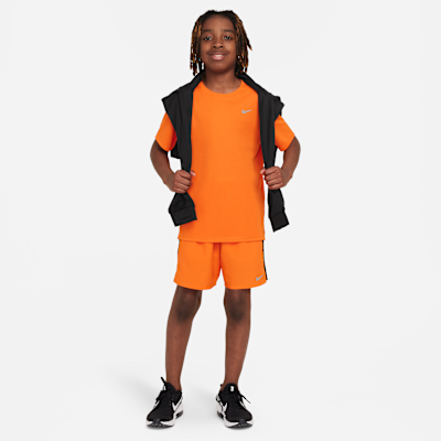 Nike Dri-FIT Miler Older Kids' (Boys') Short-Sleeve Training Top. Nike LU