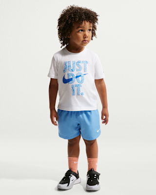 Shorts Dri-FIT Icon de tejido Woven infantil Nike. Nike MX