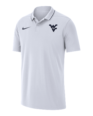 West Virginia Men's Nike Dri-FIT College Coaches Polo. Nike.com