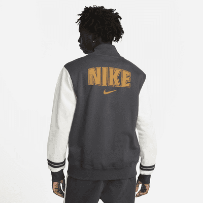 Nike Sportswear Men's Fleece Varsity Jacket. Nike SI