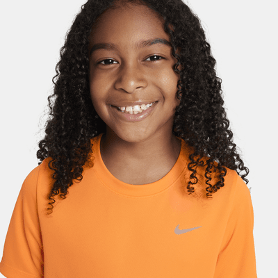 Nike Dri-FIT Miler Older Kids' (Boys') Short-Sleeve Training Top. Nike AU