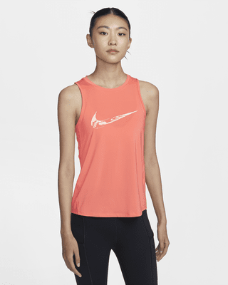 Nike One Women's Dri-FIT Graphic Running Tank Top. Nike ID