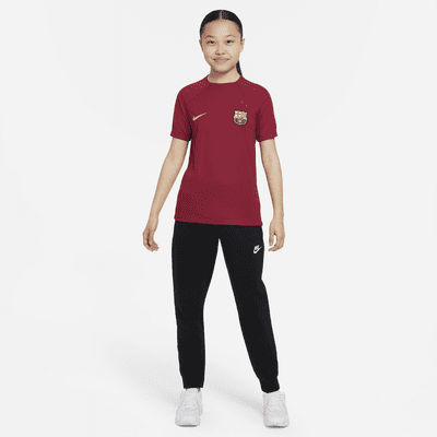 F.C. Barcelona Academy Pro Older Kids' Nike Dri-FIT Short-Sleeve Football Top. Nike CH