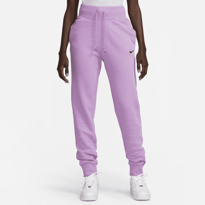 Nike Sportswear Phoenix Fleece Women's High-Waisted Fleece Joggers. Nike LU