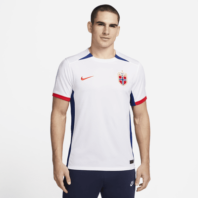 Norvégia 2023 Stadium idegenbeli Nike Dri-FIT férfi futballmez. Nike HU