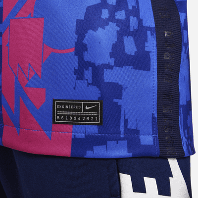 F.C. Barcelona 2021/22 Stadium Third Older Kids' Nike Dri-FIT Football ...