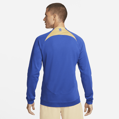 Chelsea F.C. Academy Pro Men's Nike Full-Zip Knit Football Jacket. Nike NO