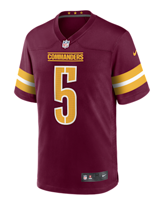 Jayden Daniels Washington Commanders Men's Nike NFL Game Football ...