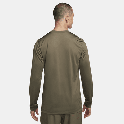 Nike Dri-FIT Legend Men's Long-Sleeve Fitness Top. Nike.com