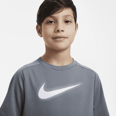 Nike Multi Big Kids' (Boys') Dri-FIT Graphic Training Top. Nike.com