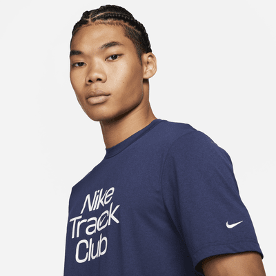 Nike Track Club Men's Dri-FIT Short-Sleeve Running Top. Nike LU