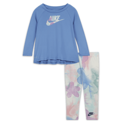 Nike Sci-Dye Dri-FIT Leggings Set zweiteiliges Dri-FIT-Set für Babys. Nike AT