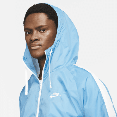 Nike Sportswear Geweven trainingspak met capuchon voor heren. Nike BE