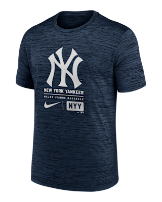 Playera Nike de la MLB para hombre New York Yankees Large Logo Velocity ...