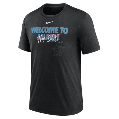 Nike Home Spin (MLB Miami Marlins) Men's T-Shirt. Nike.com