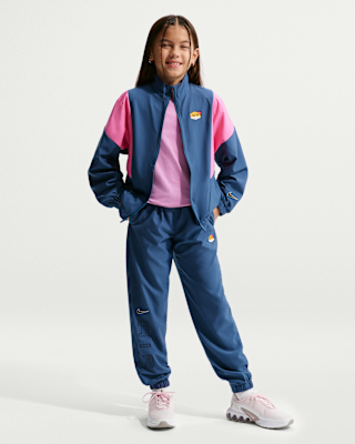 Kylian Mbappé Older Kids' Full-Zip Woven Football Tracksuit. Nike DK