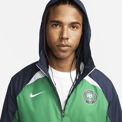 Nigeria AWF Men's Full-Zip Football Jacket. Nike IL