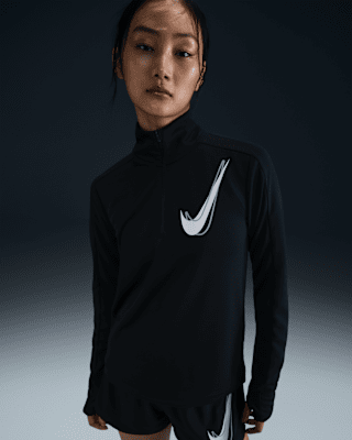 Nike Swoosh Women's Dri-FIT 1/2-Zip Running Mid Layer. Nike PH