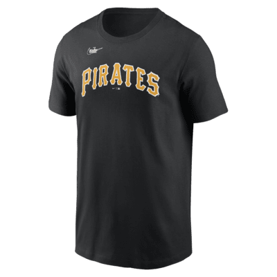 Pittsburgh Pirates Cooperstown Wordmark Men's Nike MLB T-Shirt. Nike.com