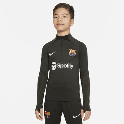 F.C. Barcelona Strike Older Kids' Nike Dri-FIT Knit Football Drill Top. Nike UK