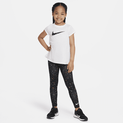Conjunto de playera y leggings para niños talla pequeña Nike. Nike.com