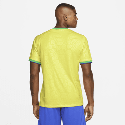 Brazil 2022/23 Stadium Home Men's Nike Dri-FIT Football Shirt. Nike SG