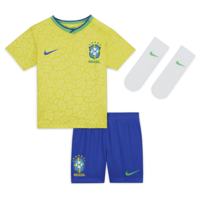 Brasil 2022/23 Home Baby/Toddler Football Kit. Nike SE