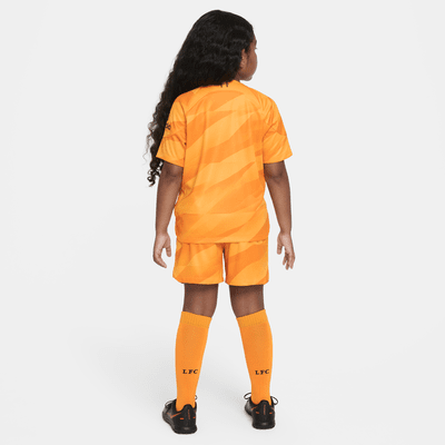 Liverpool F.C. 2023/24 Goalkeeper Younger Kids' Nike Dri-FIT 3-Piece ...