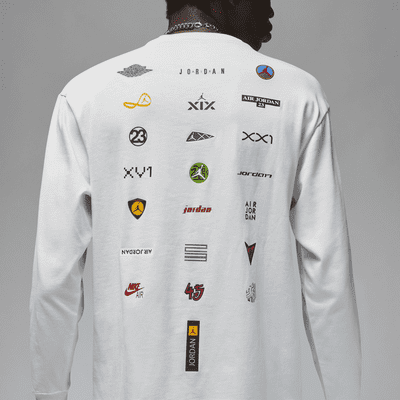 Jordan Flight Heritage 85 Longsleeve mit Rundhalsausschnitt und Grafik ...