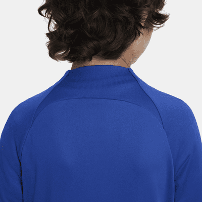 Chelsea F.C. Academy Pro Older Kids' Nike Dri-FIT Football Tracksuit. Nike LU