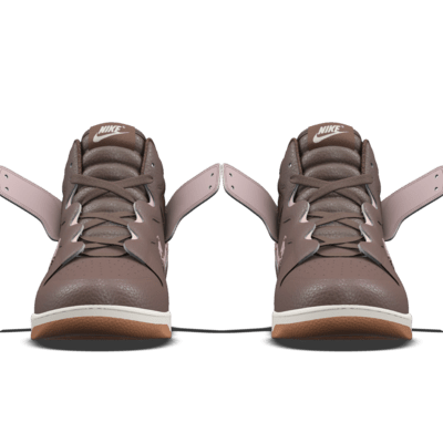 Nike Dunk High Warped Unlocked By You Custom Women's Shoes. Nike CH