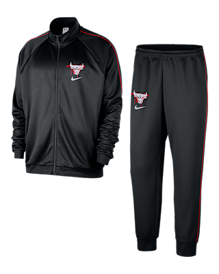 Chicago Bulls Courtside Nike NBA Club Peak Tracksuit für Herren. Nike CH