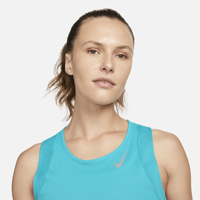 Nike Dri-FIT Race Women's Cropped Running Tank. Nike IE