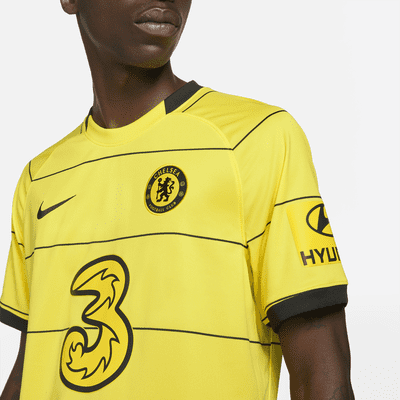 Chelsea FC 2021/22 Stadium Away Herren­Fußballshorts. Nike BE